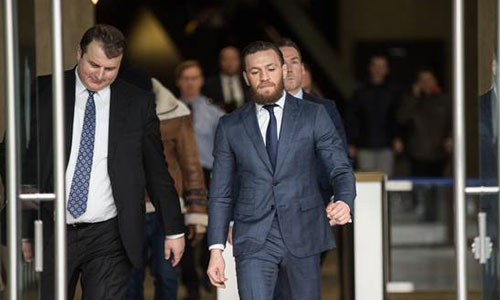 Conor McGregor pleads guilty to Dublin pub assault, fined - TheNigeriaLawyer