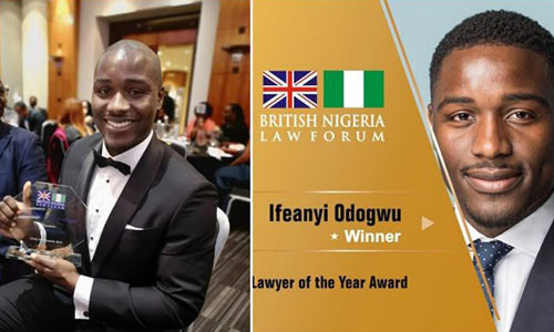 Ifeanyi Odogwu Wins Lawyer Of The Year Award At British Nigeria Law ...