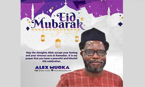 Eid Mubarak Is A Time Of Spiritual Reflection, Self-Improvement, Alex ...