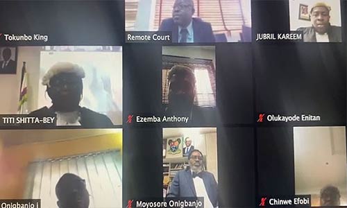 Lagos Judiciary Holds First Virtual Court Siting - TheNigeriaLawyer