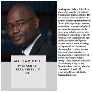 Prof. Sam Oji, 7 Others For Obra Foundation & Law Pavilion Virtual Moot ...
