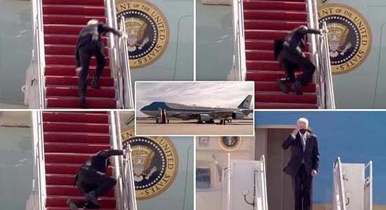 [VIDEO] White House Blames Wind For Biden Falling Three Times ...
