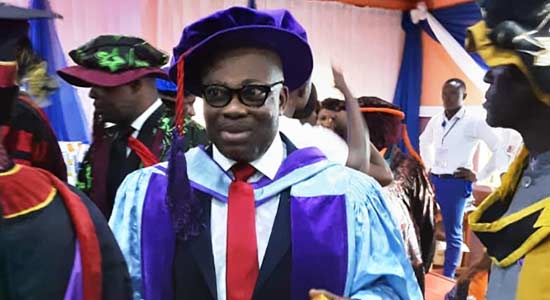 NBA Fmr Vice President, Monday Ubani Bags Honourary Doctorate Degree ...
