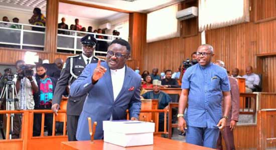 Ayade Presents N276bn Budget Of Conjugated Agglutination For 2022 ...