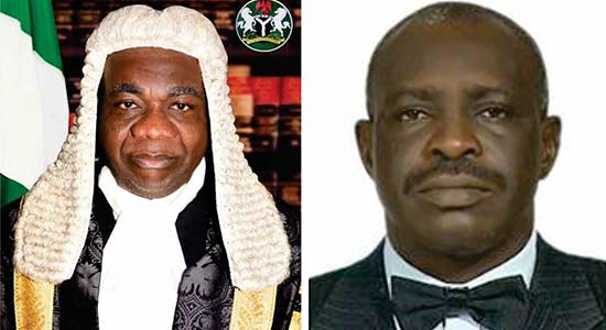 Supreme Court Justice, A. Agim JSC, CLASFON President, Prof Oluwole ...