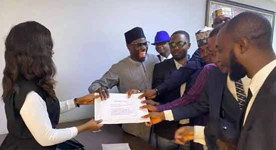 Auta Nyada Submits Nomination Form, Thanks His Teaming Supporters For ...