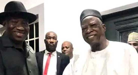 Jonathan Meets APC Chairman, Adamu, After Group Buys Him Presidential Form - TheNigeriaLawyer