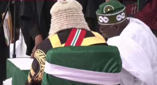 Bola Ahmed Tinubu Sworn In As 16th President Of Nigeria - TheNigeriaLawyer