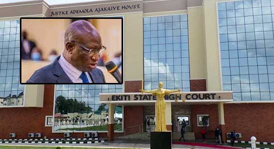 Ekiti Chief Judge, Justice Adeyeye, Hospitalised As Section Of Court ...