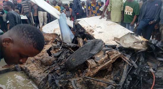 Four Escape Death As Helicopter Crashes In Ikeja, Lagos - TheNigeriaLawyer