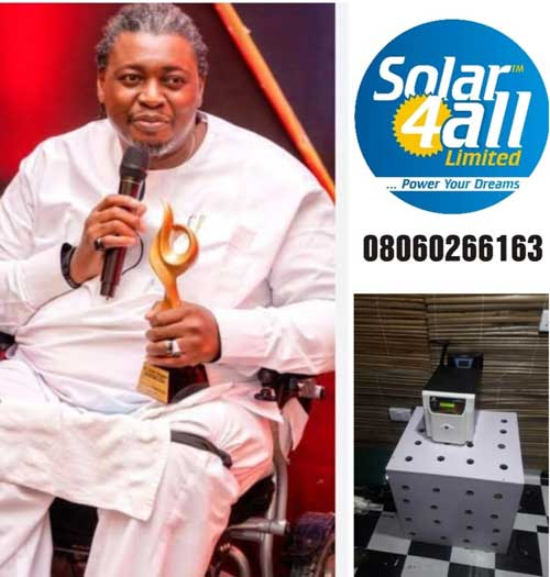 Solar For All: Dr. Chike Okogwu (The Lion In The Wheelchair) Is Our ...