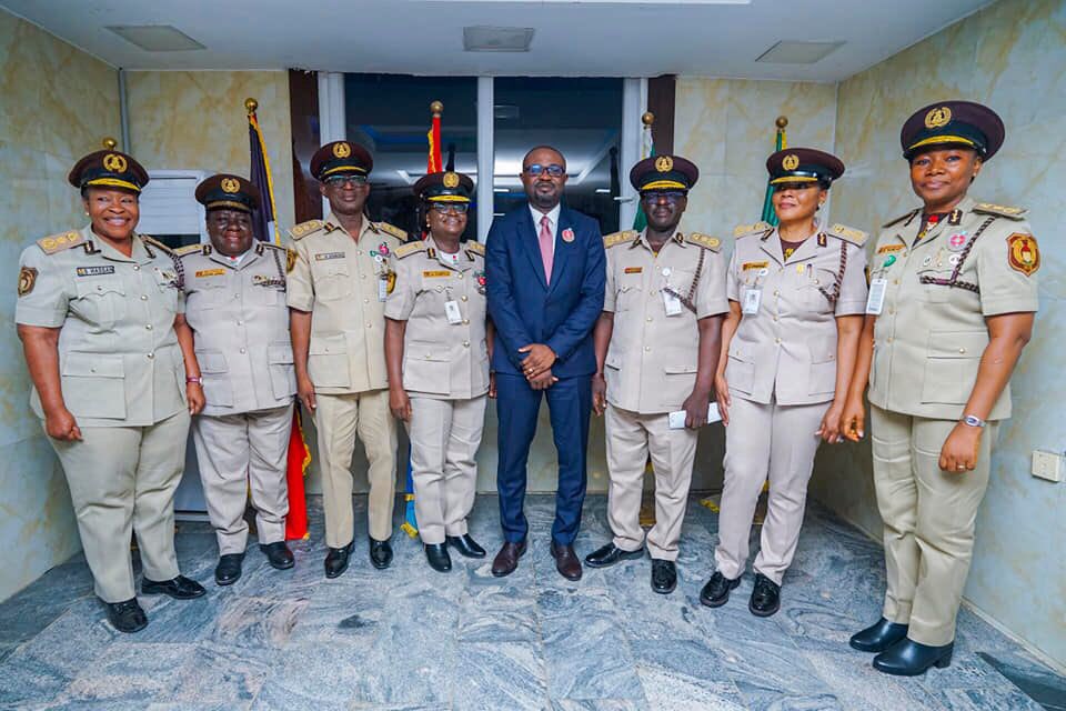 FG Decorates New Immigration CG, Wura-Ola, 6 DCGs With New Ranks ...