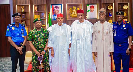 Security Chiefs Meet With Kano Governor & Emir Sanusi Amid Royal Tussle - TheNigeriaLawyer