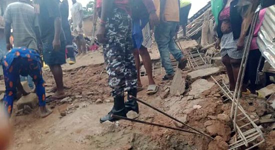 Many Trapped As Two-Storey Building Collapses At Eke Awka Market ...