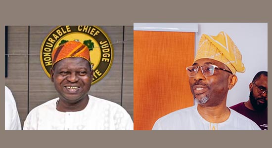 CJ, Justices Alogba Defends Lagos Judges' UK Conference, Cites Lean ...