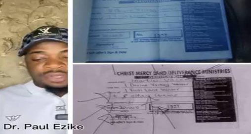 Dr. Paul Ejike Claims VeryDarkMan Presented Fake Receipt In Court Against Christ Mercyland ...