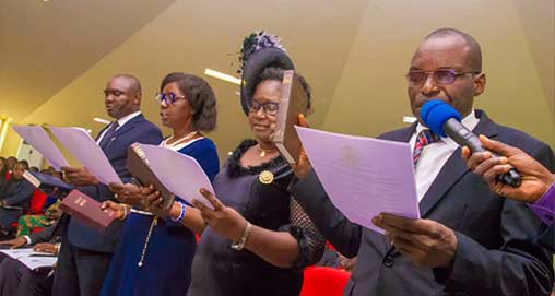 Gov. Alia Swears In Six New Judges, Urges Impartiality And Justice ...