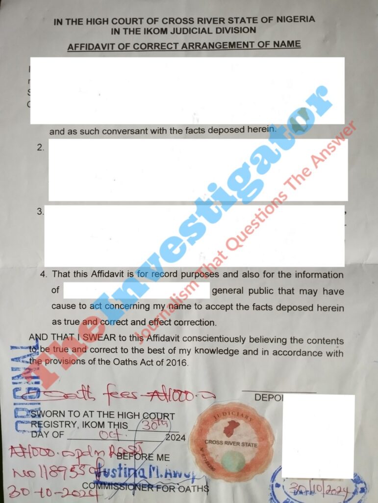 "Justice At A Premium: "Cross River Courts Charging 500% Above Official ...