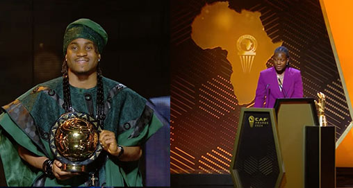 Lookman Crowned CAF African Footballer Of The Year, Nnadozie Retains ...