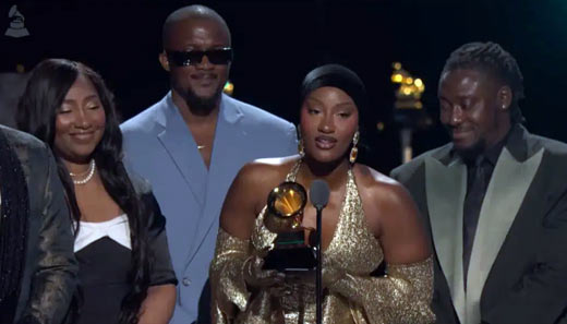 "Tems Wins Second Grammy With 'Love Me JeJe'" - Takes Best African ...