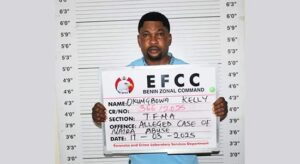 EFCC Arrests Suspended Edo Security Chief 'Ebo Stone' for Naira Abuse ...