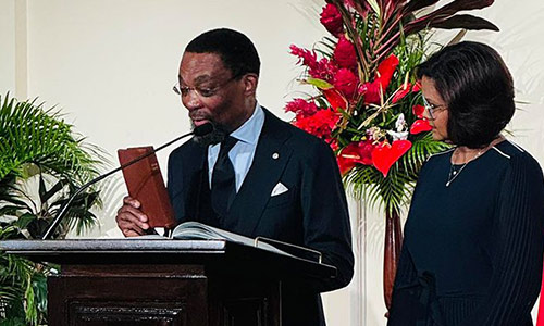 Justice Chile Eboe-Osuji Sworn In As Judge Of The Caribbean Court Of ...