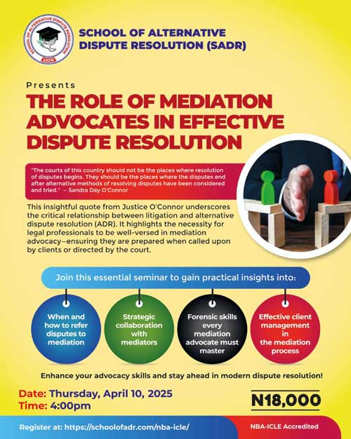 [Register Now] Beyond Litigation: NBA-ICLE Accredited Seminar On ...