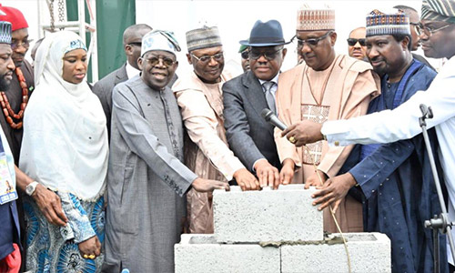 Tinubu Flags Off INEC Annex Office Construction In Abuja Amid Concerns ...